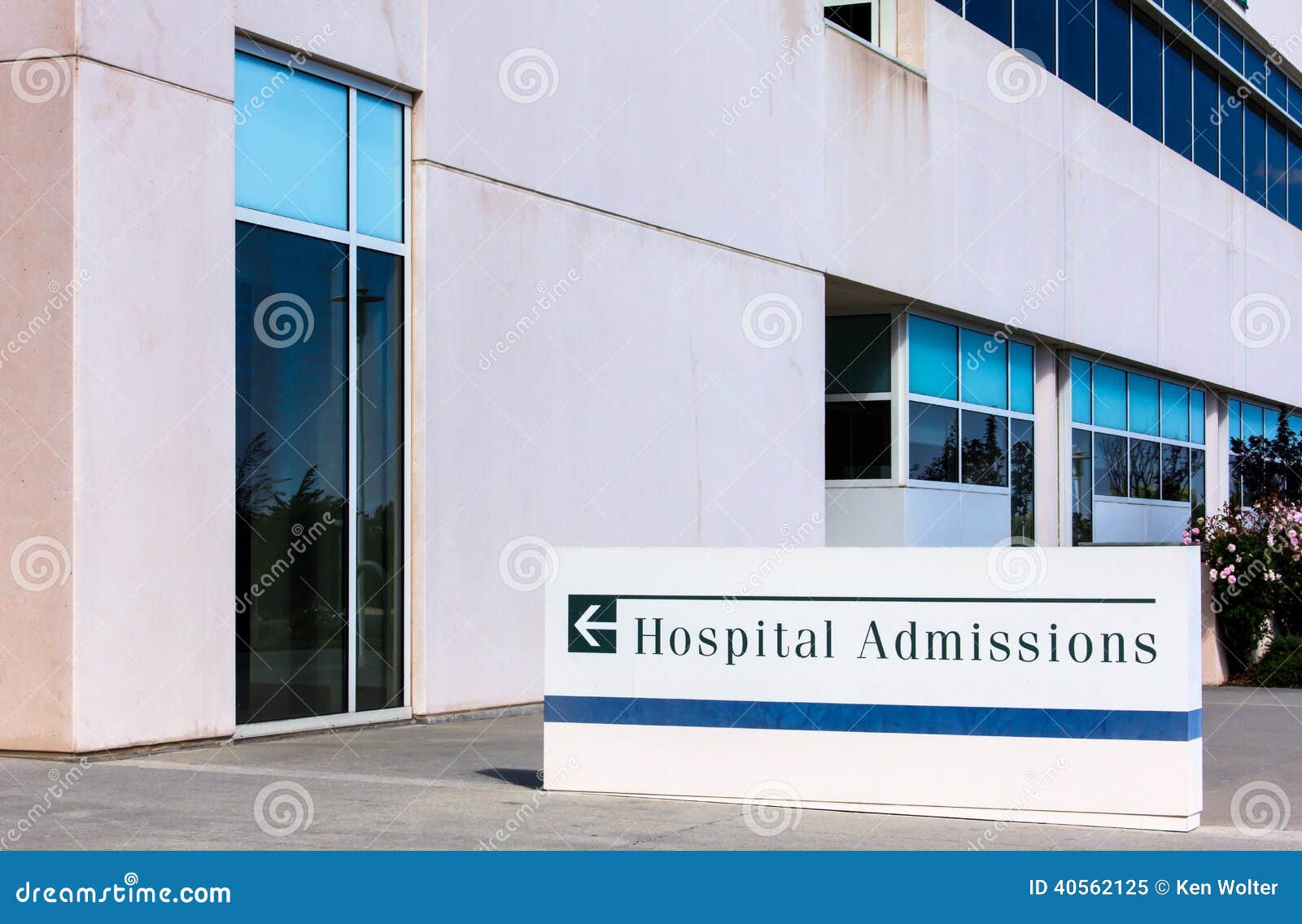 Hospital Admissions Sign stock image. Image of paperwork - 40562125