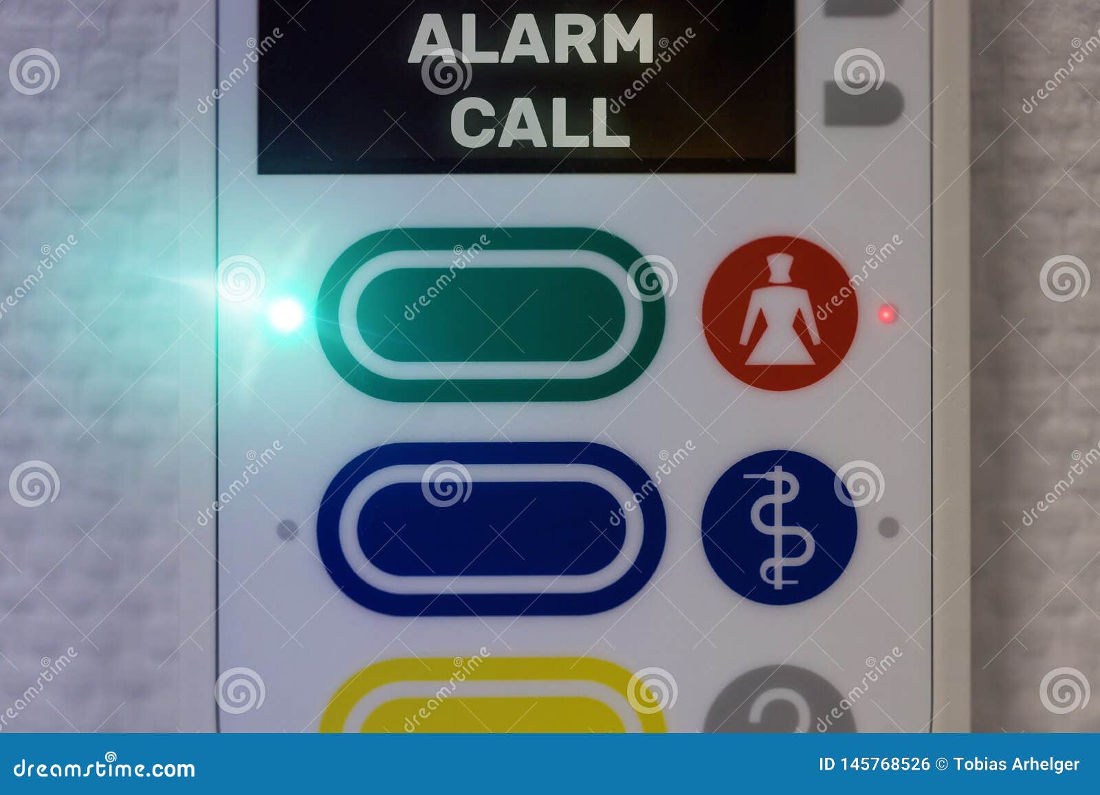 Hospital alarm call stock photo. Image of warning, medical - 145768526