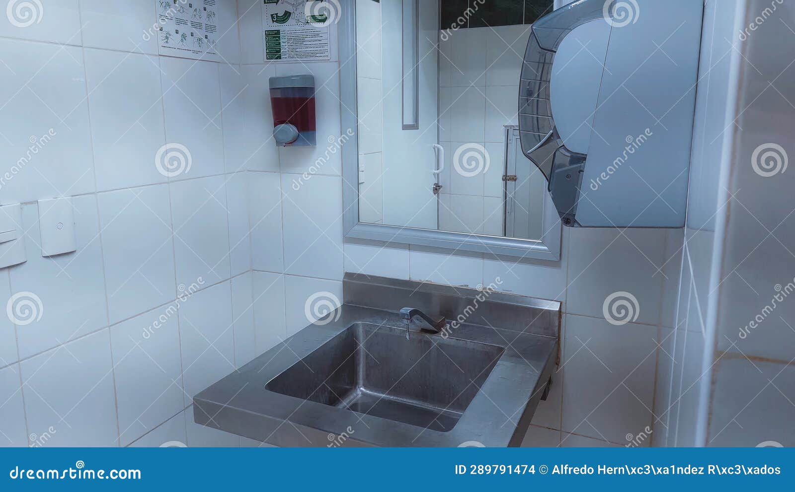 Hospital bathroom stock photo. Image of inside, disability - 289791474