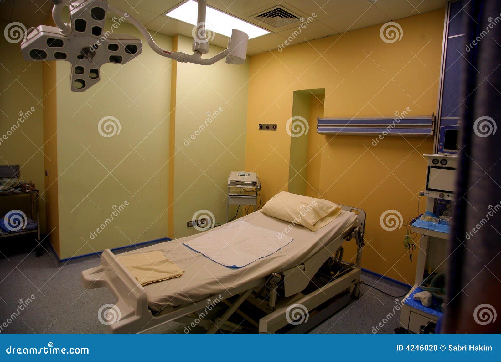 Hospital bed bedroom stock photo. Image of ambulatory - 4246020