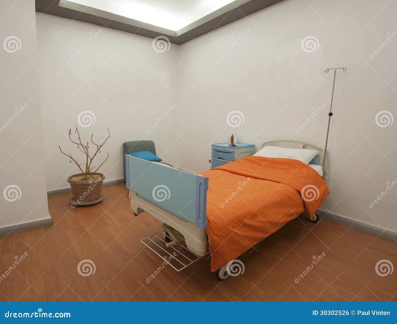 Private ward in a hospital stock photo. Image of room - 30302526