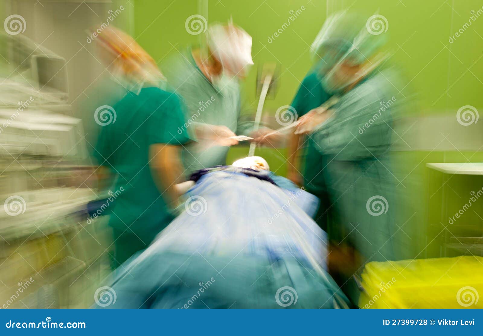 Blurred Doctors Surgery Corridor Royalty-Free Stock Photo ...