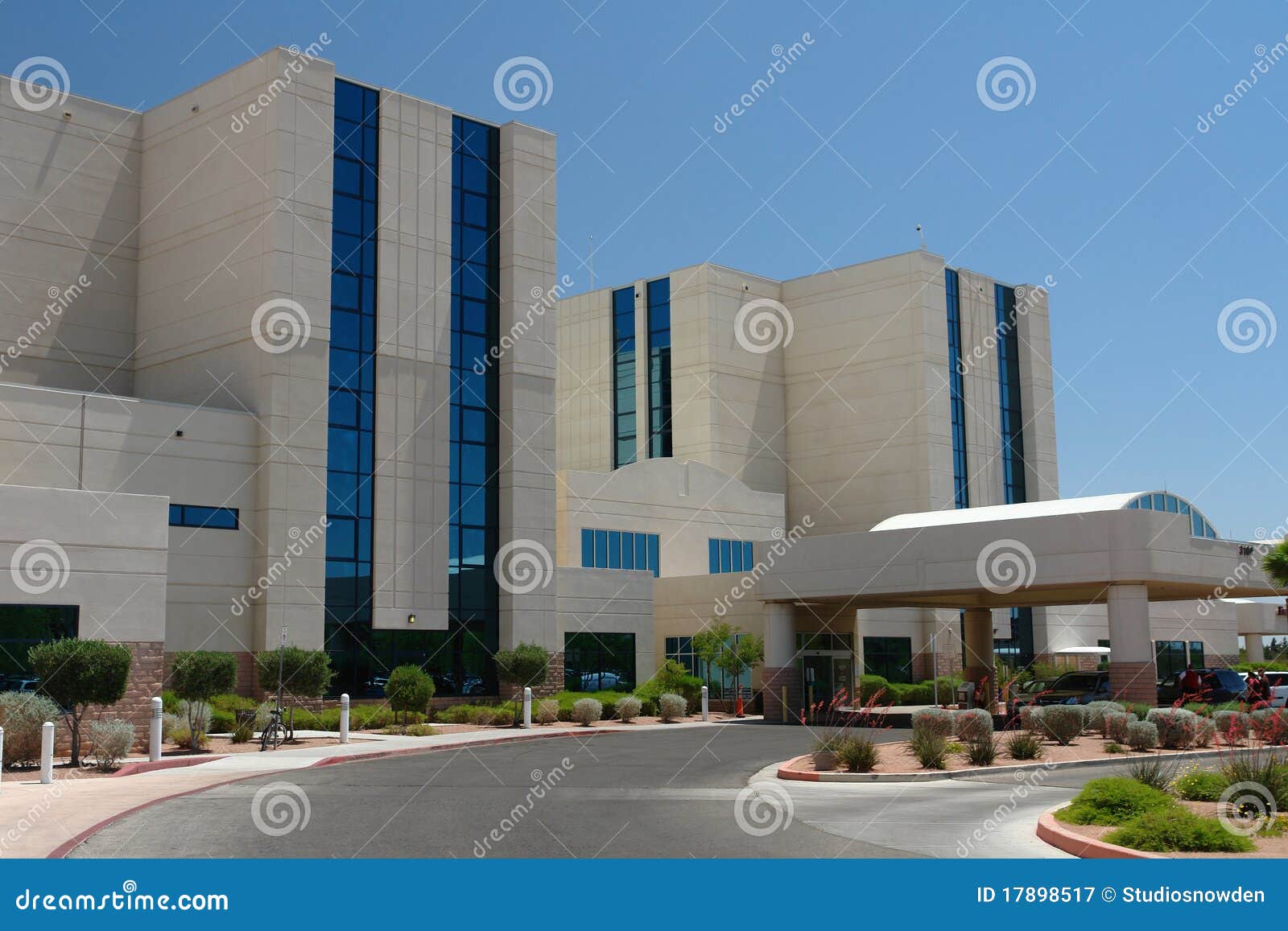 Hospital building stock image. Image of building, hospital - 17898517
