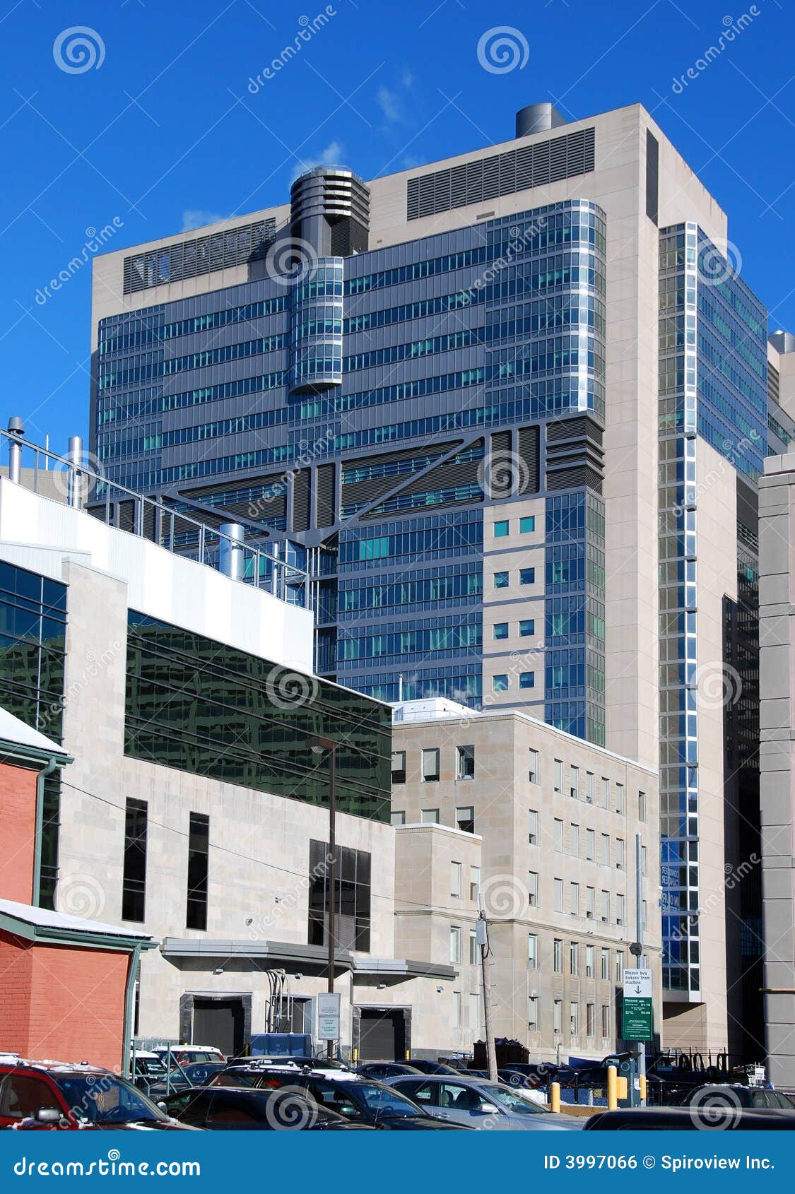 Hospital building stock photo. Image of building, driveway - 3997066