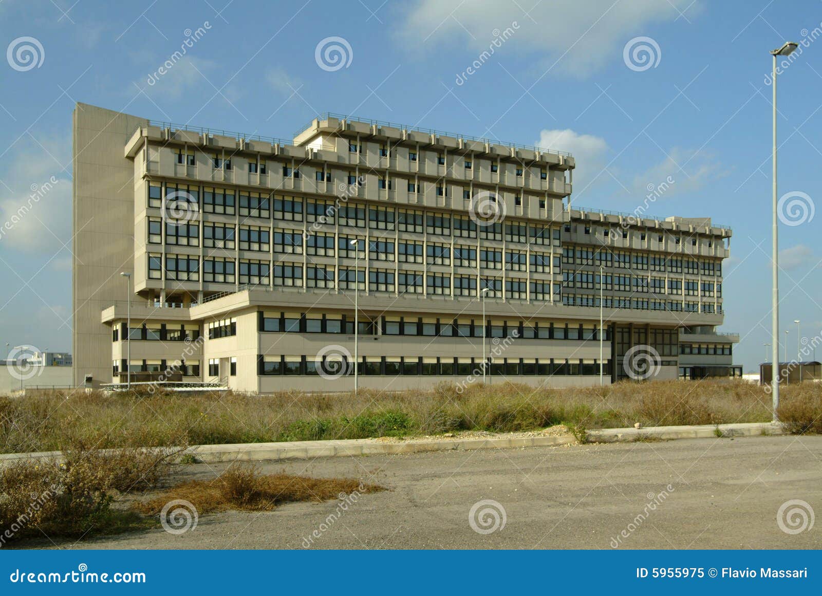 Hospital building stock image. Image of wall, view, italy - 5955975