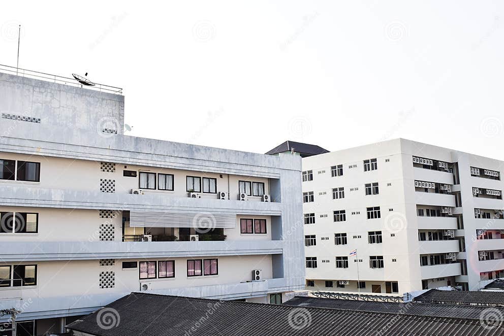 Hospital building stock image. Image of modern, building - 71672929