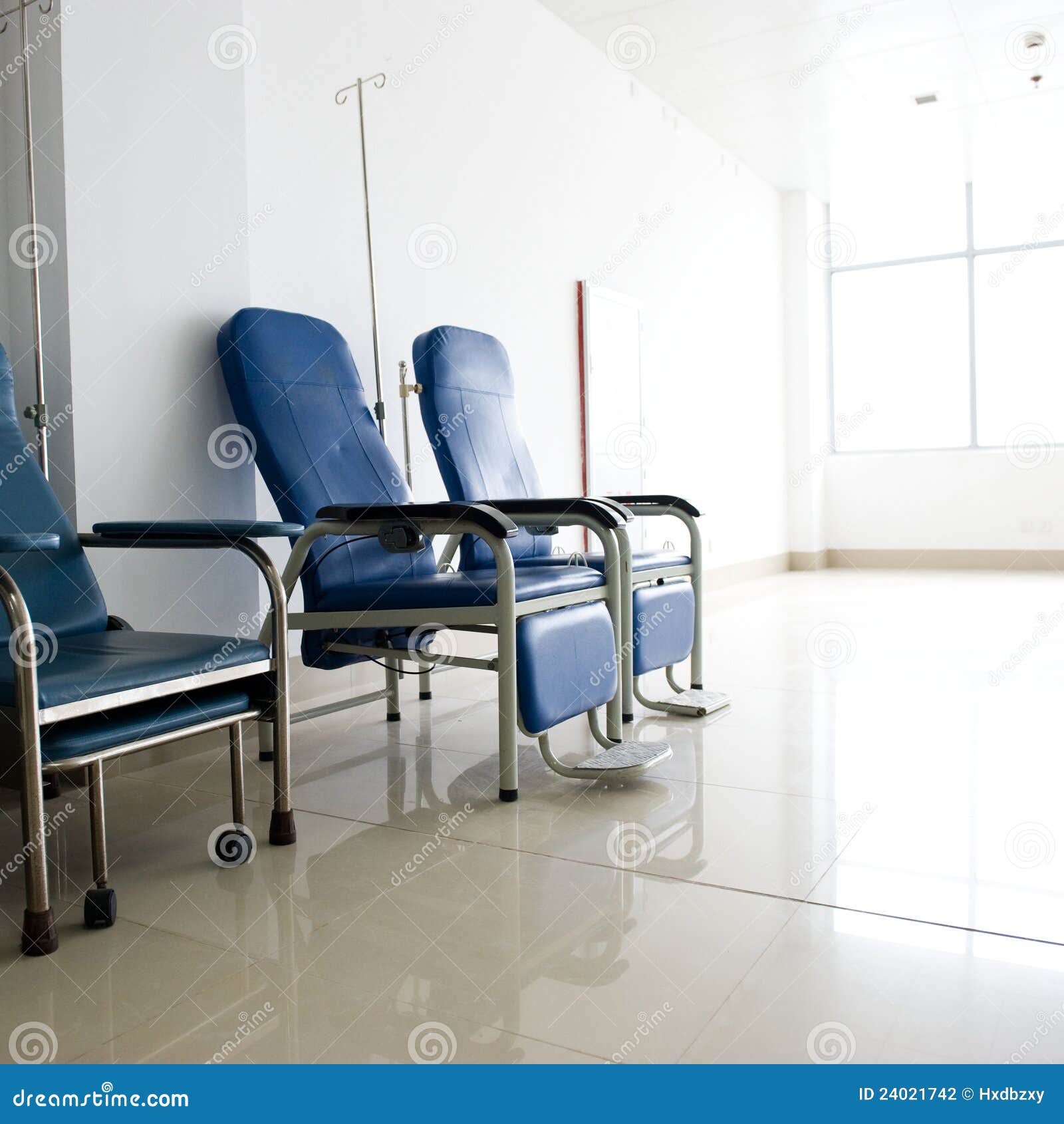 Hospital chairs stock photo. Image of reception, empty - 24021742