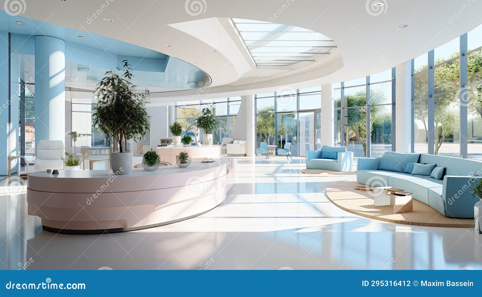 Polyclinic Hospital Medicine Concept Web Banner Template With Copy ...