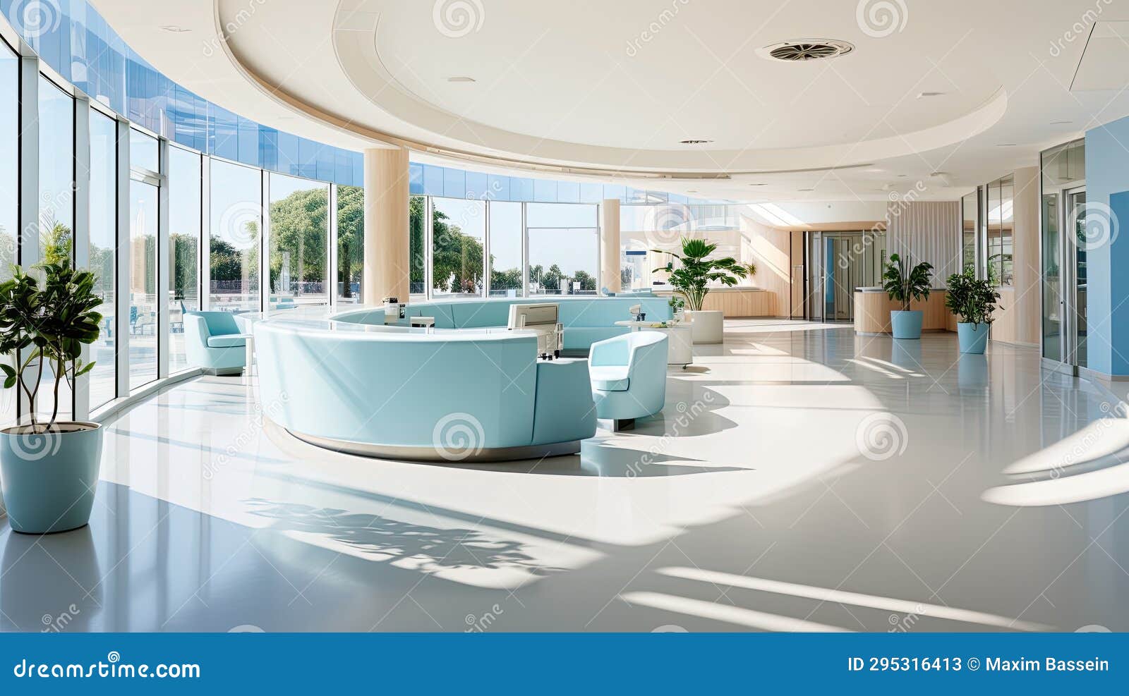 Polyclinic Hospital Medicine Concept Web Banner Template With Copy ...