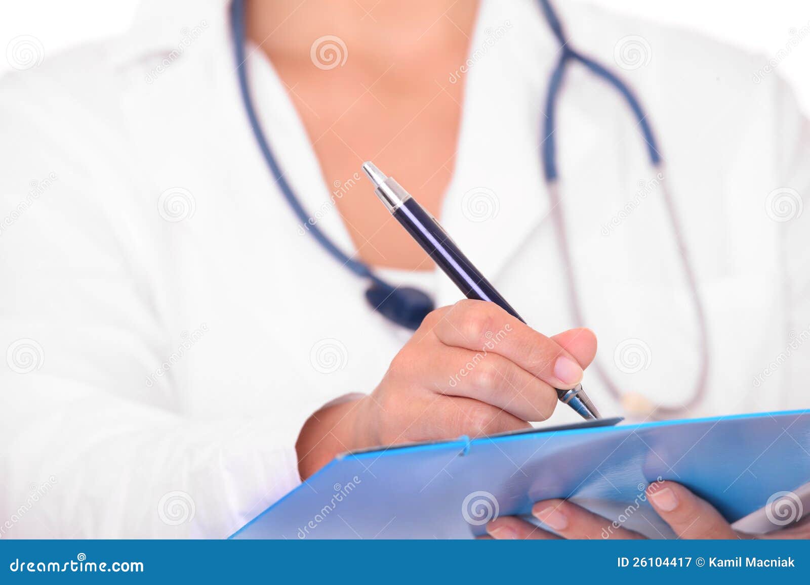 Hospital documents stock image. Image of person, woman - 26104417