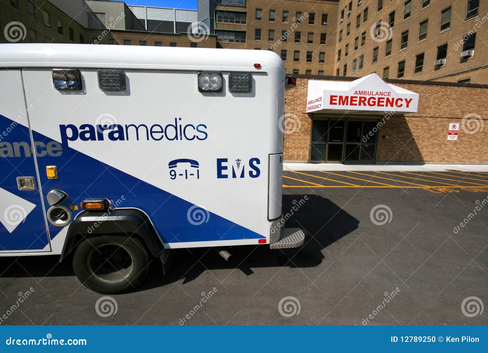 Hospital Emergency Department Stock Photo - Image of technician ...