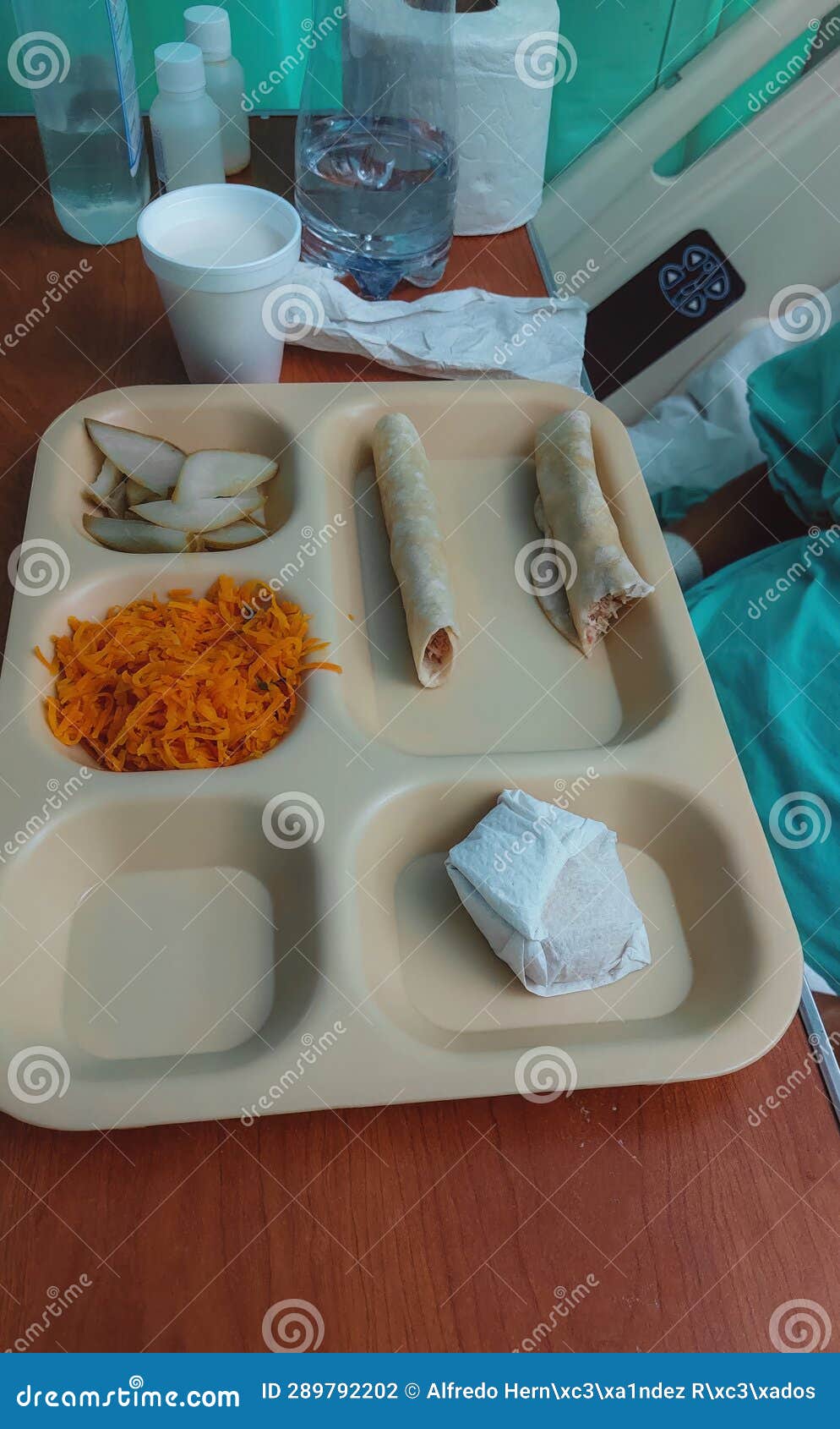 Hospital food stock photo. Image of lunch, soup, recovery - 289792202