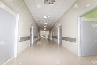 Hospital hallway stock photo. Image of operating, collage - 19138054