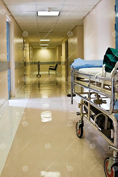 Hospital hallway stock photo. Image of care, passage, sanatorium - 2907608