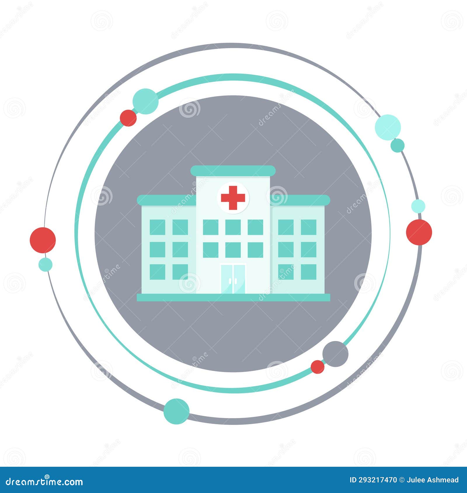 Hospital Vector Illustration Graphic Icon Circular Symbol Editorial ...