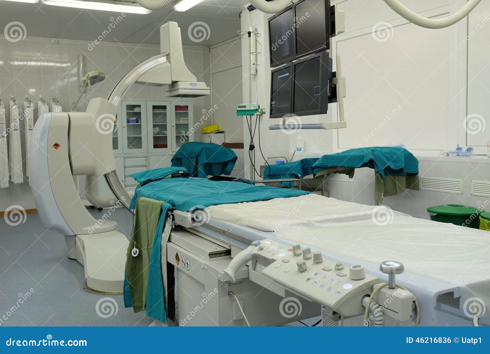 Hospital stock photo. Image of modern, care, device, printer - 46216836