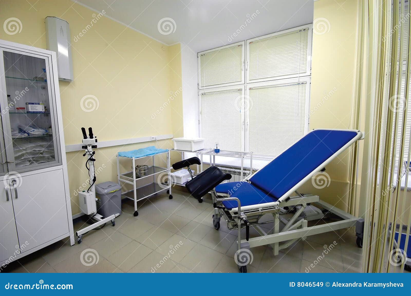 Hospital interior stock image. Image of health, lamp, armchair - 8046549