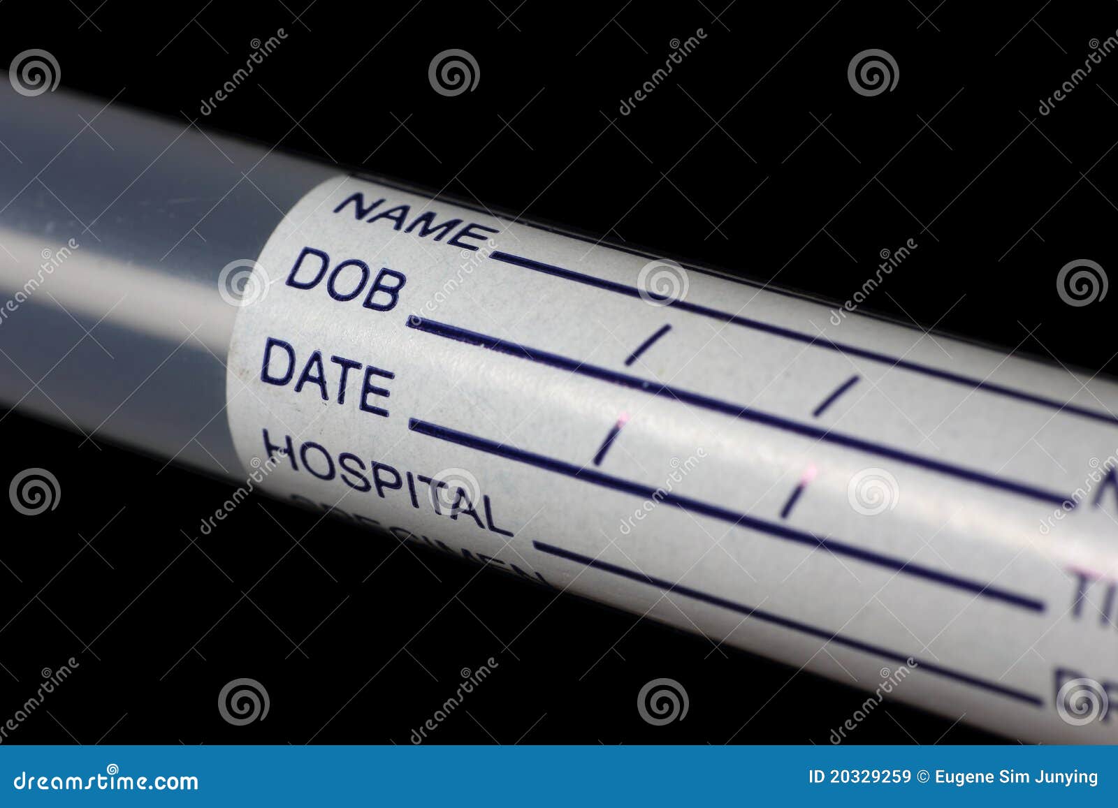 Hospital Lab Specimen Tag Stock Photos - Free & Royalty-Free Stock ...