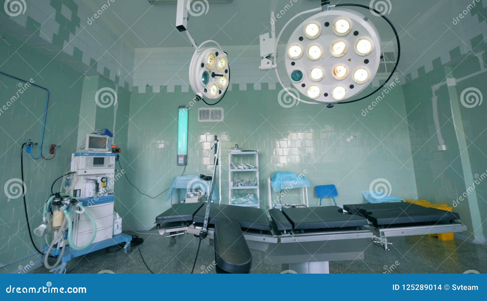 Hospital Labour Ward with Functioning Equipment Stock Footage - Video ...