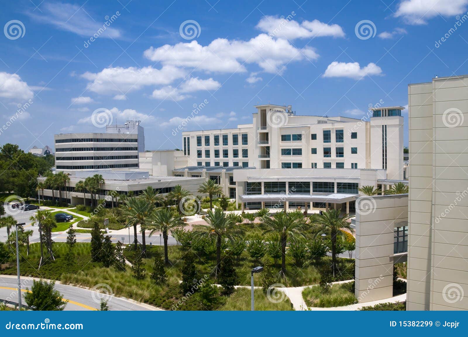 Hospital Landscape stock image. Image of facility, care - 15382299
