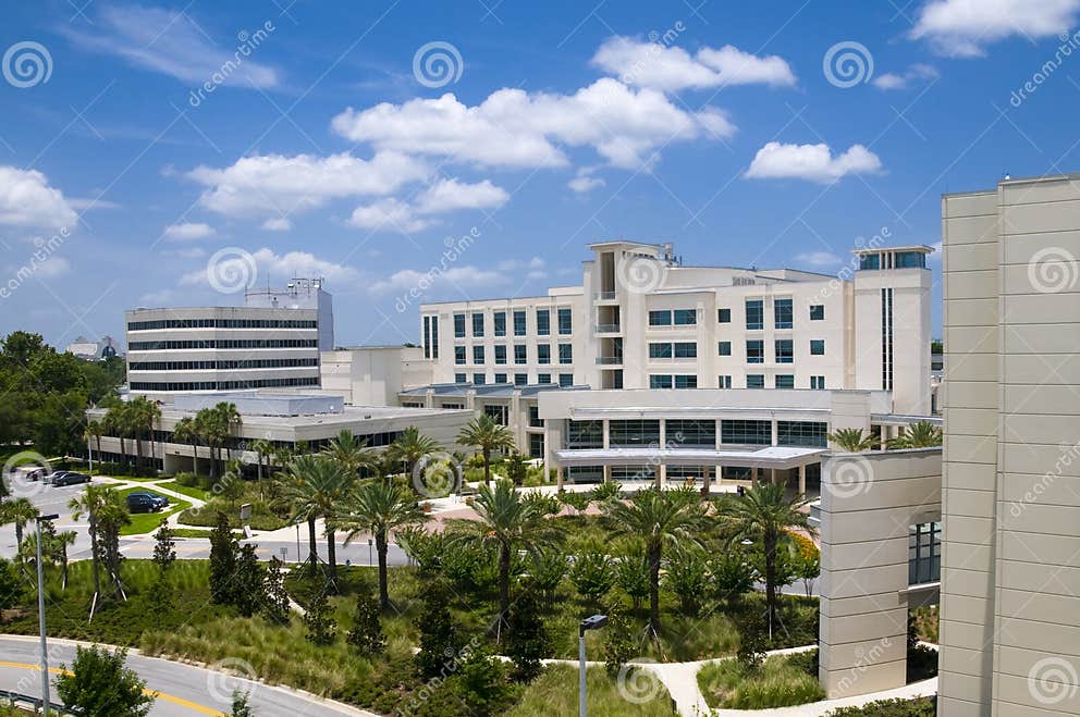 Hospital Landscape stock image. Image of facility, care - 15382299