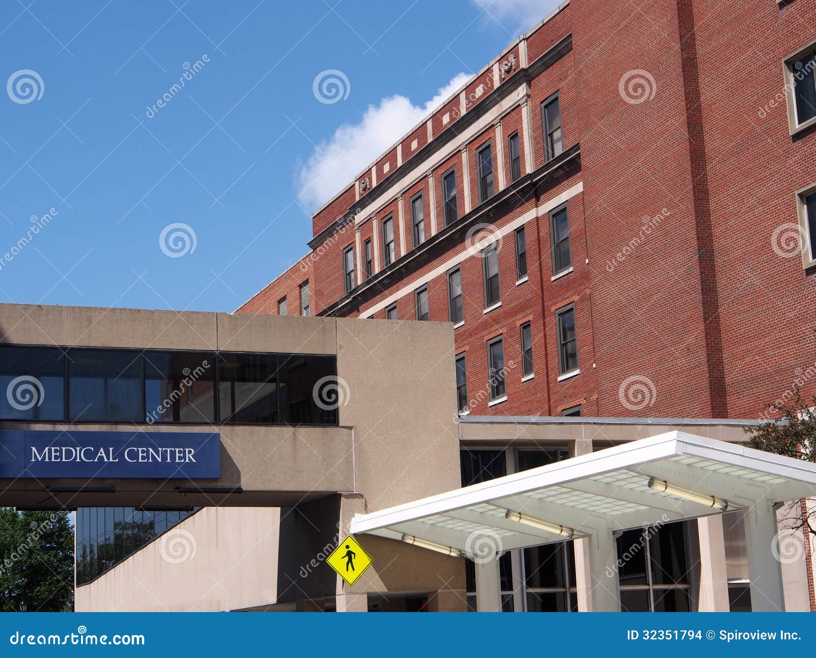 Hospital stock photo. Image of hospital, sign, exterior - 32351794