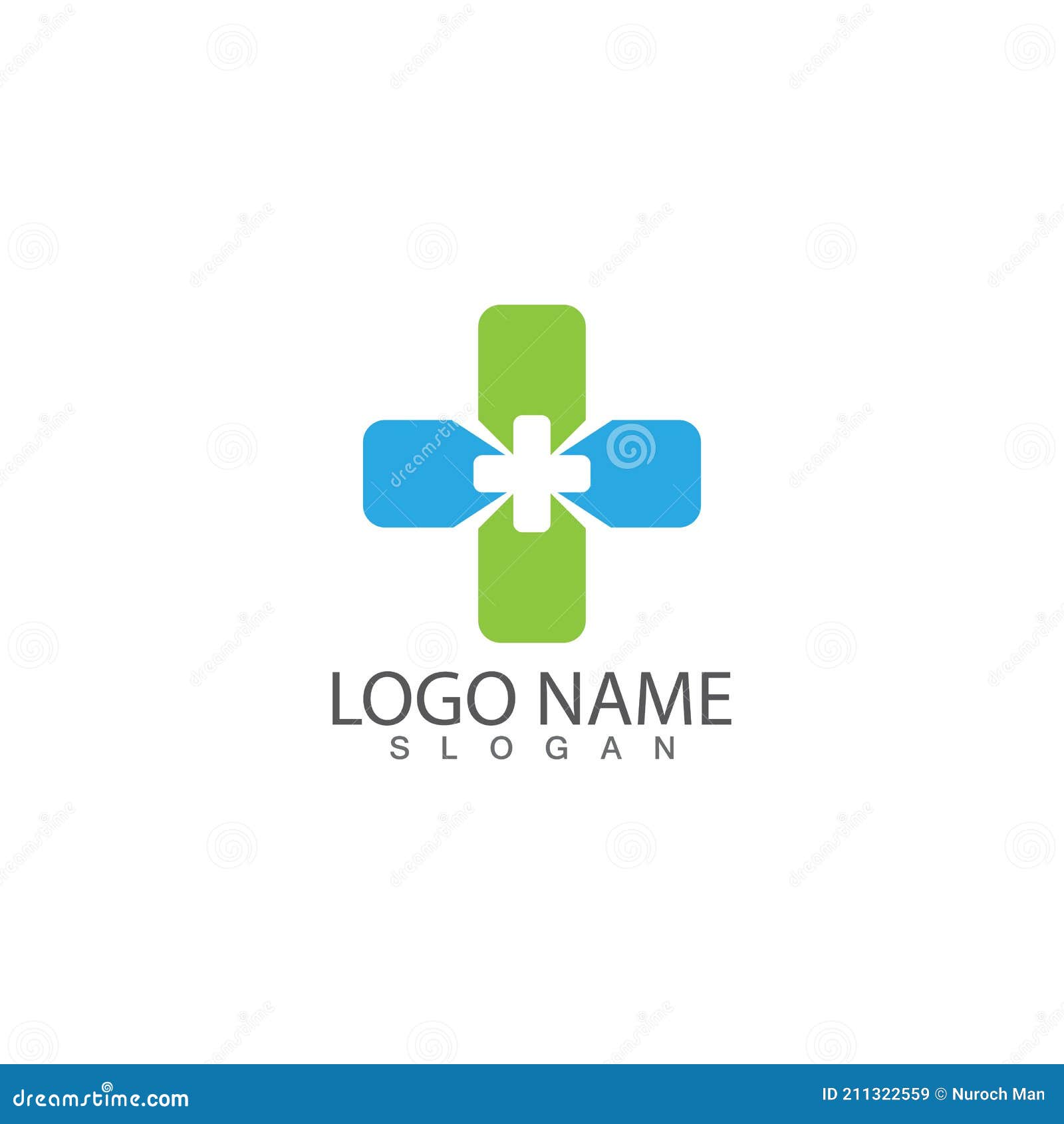 Hospital Logo and Symbol Icon Vector. Stock Vector - Illustration of ...