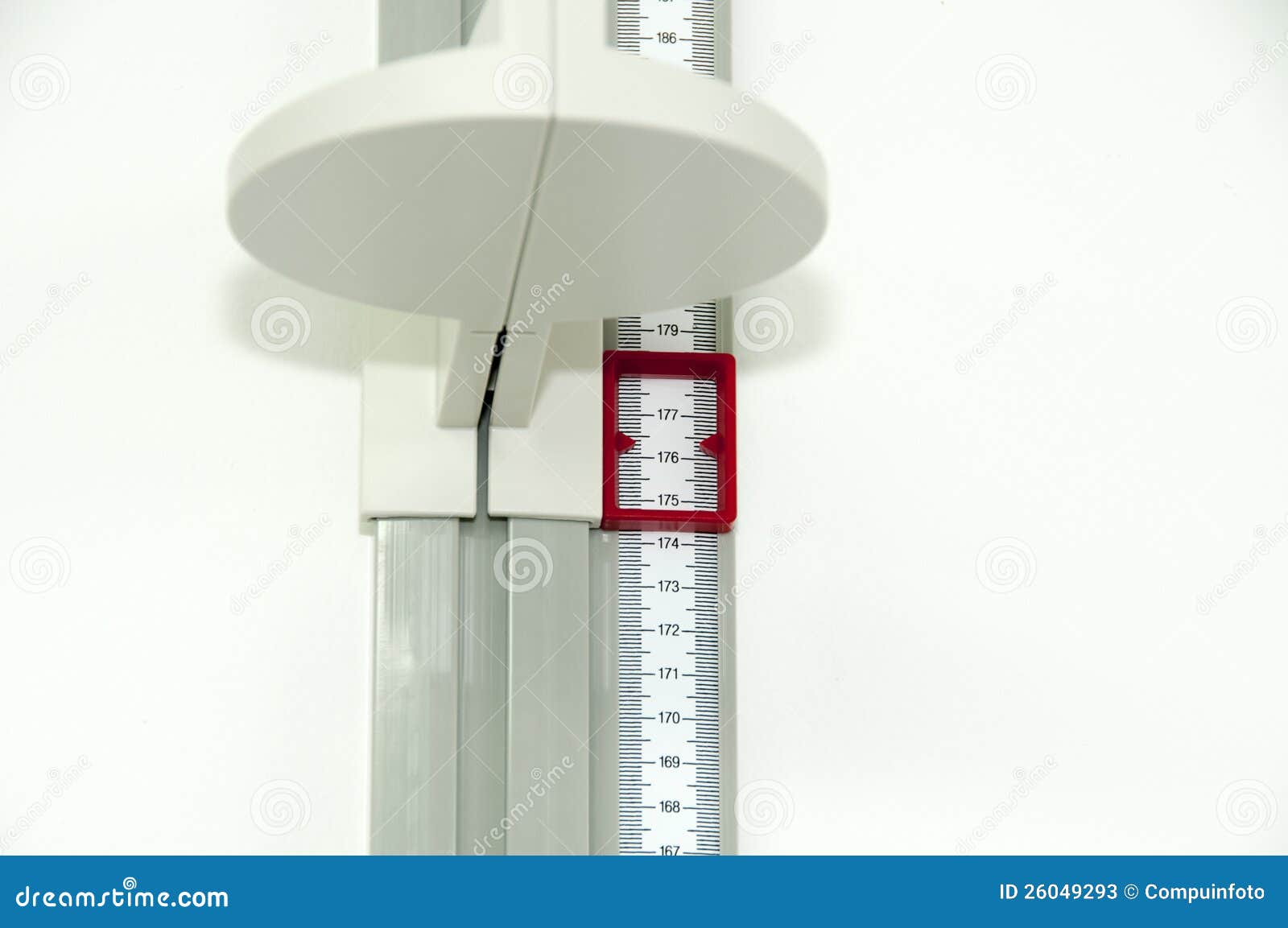 Hospital measurement tool stock image. Image of wall - 26049293