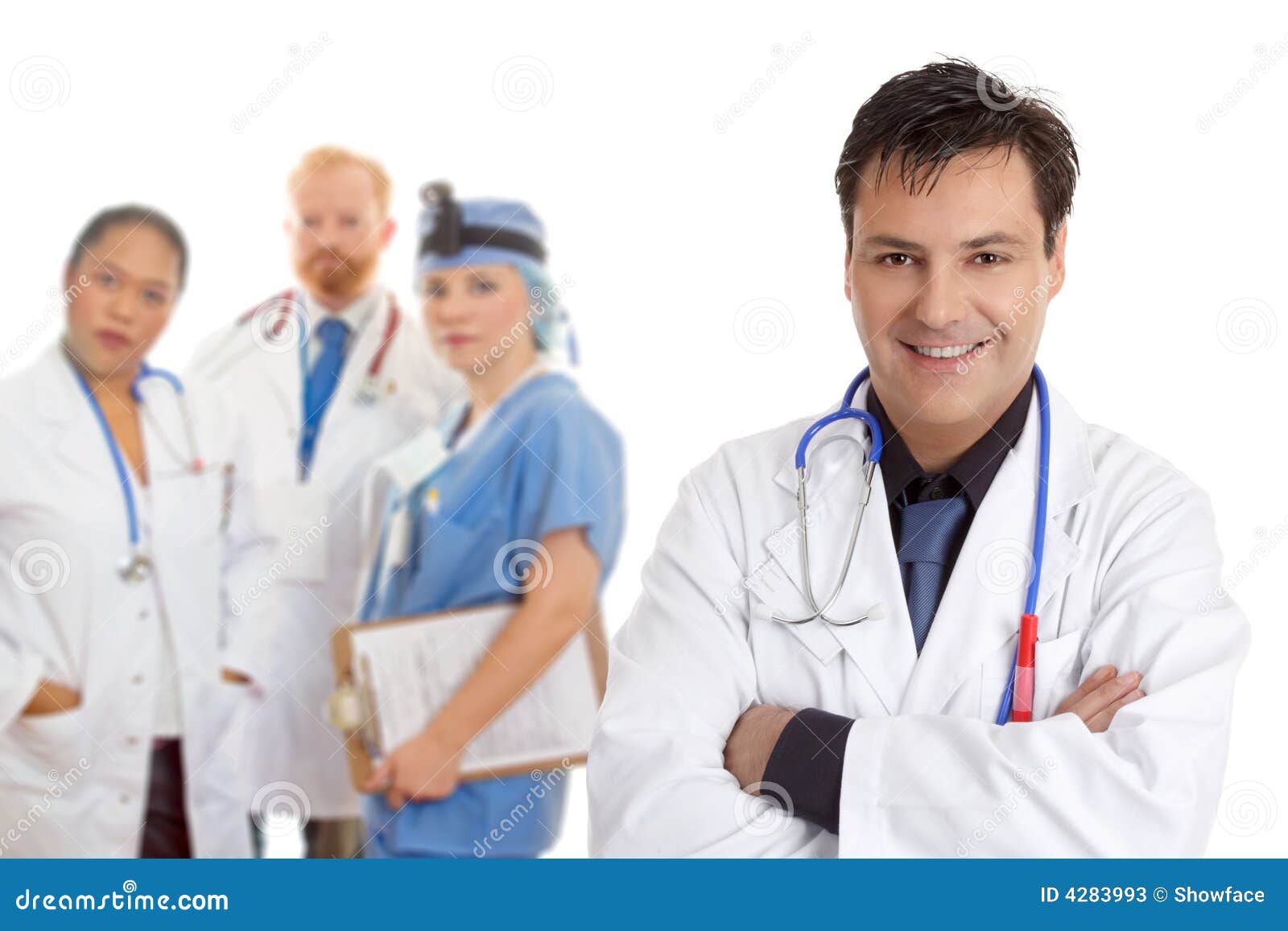 Hospital Medical Staff Team Stock Image - Image of medical, cosmetic ...