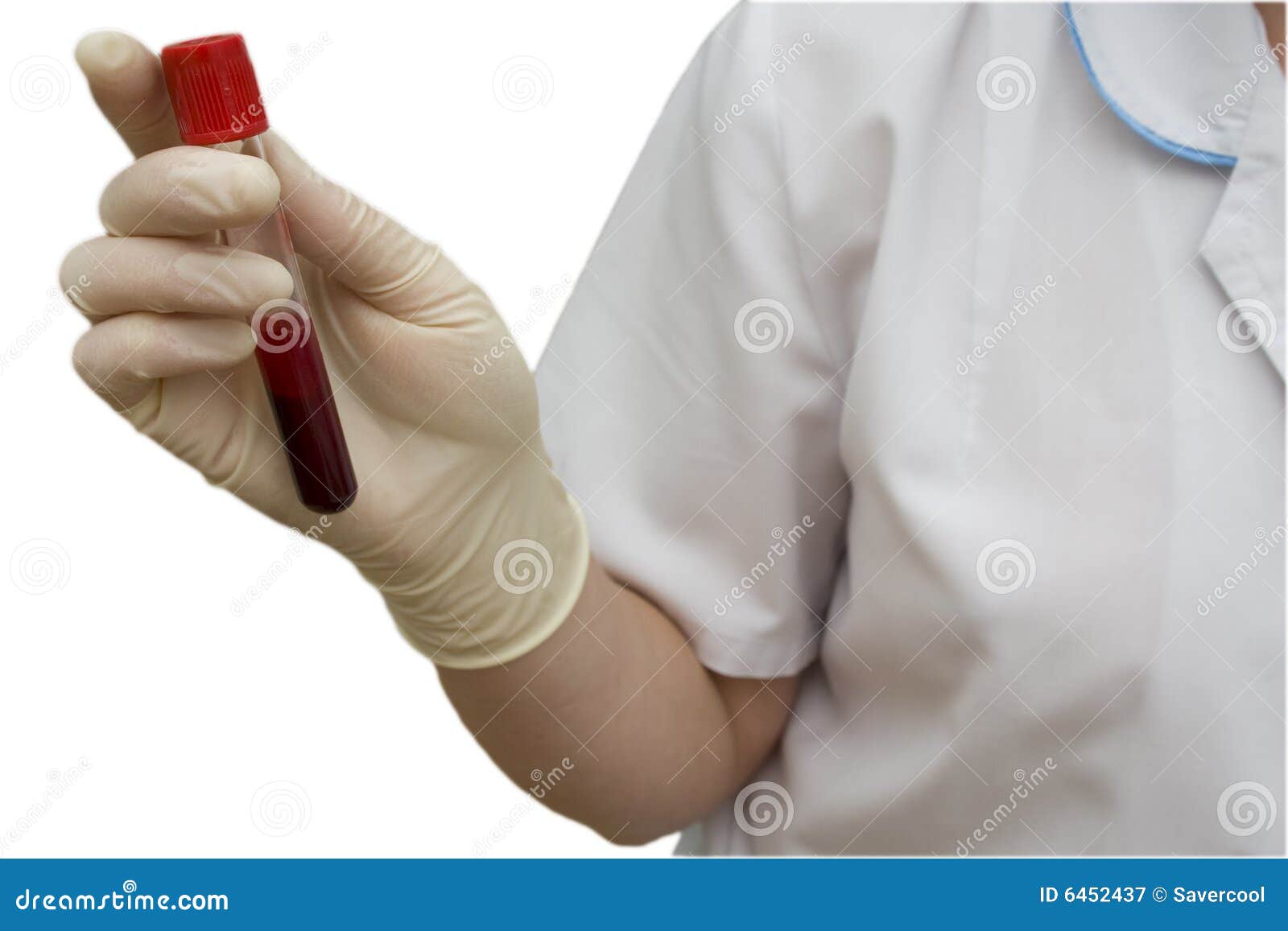 Hospital nurse with tube stock image. Image of research - 6452437