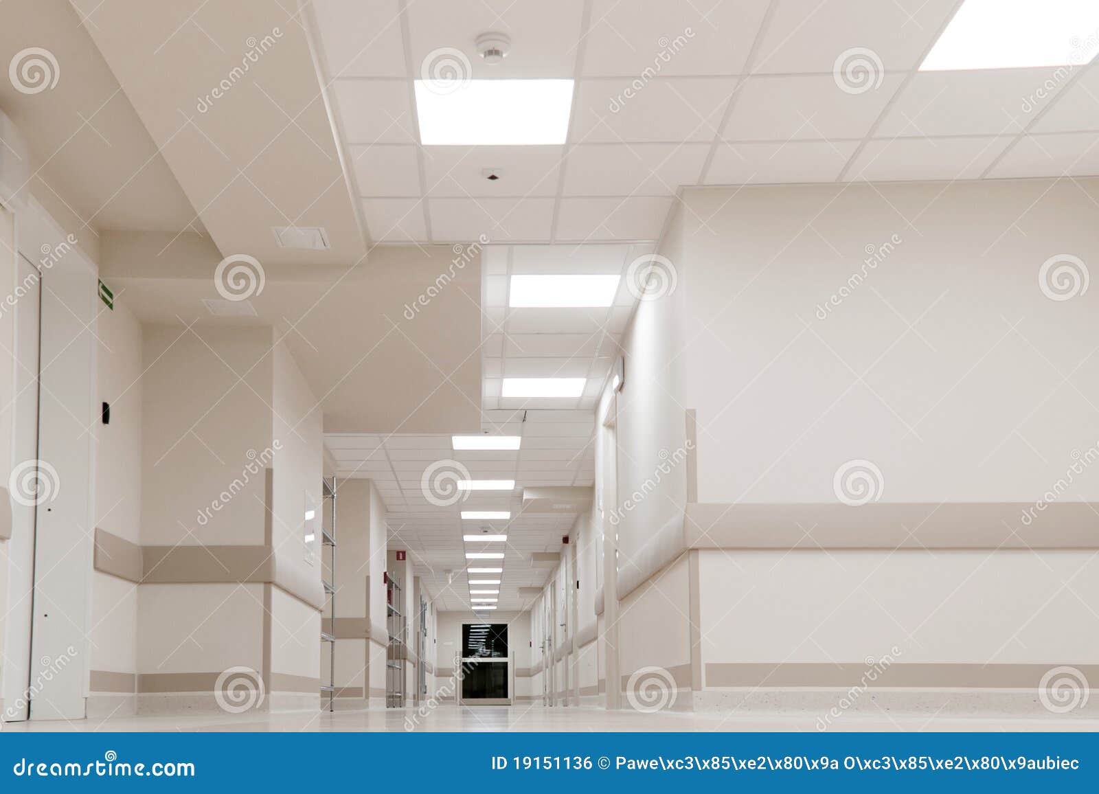 HOSPITAL OFFICE HALL stock photo. Image of corporation - 19151136