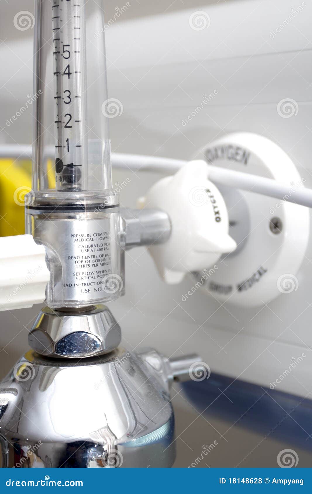 Hospital Oxygen Inhalation Equipment Stock Photo - Image of equipment ...