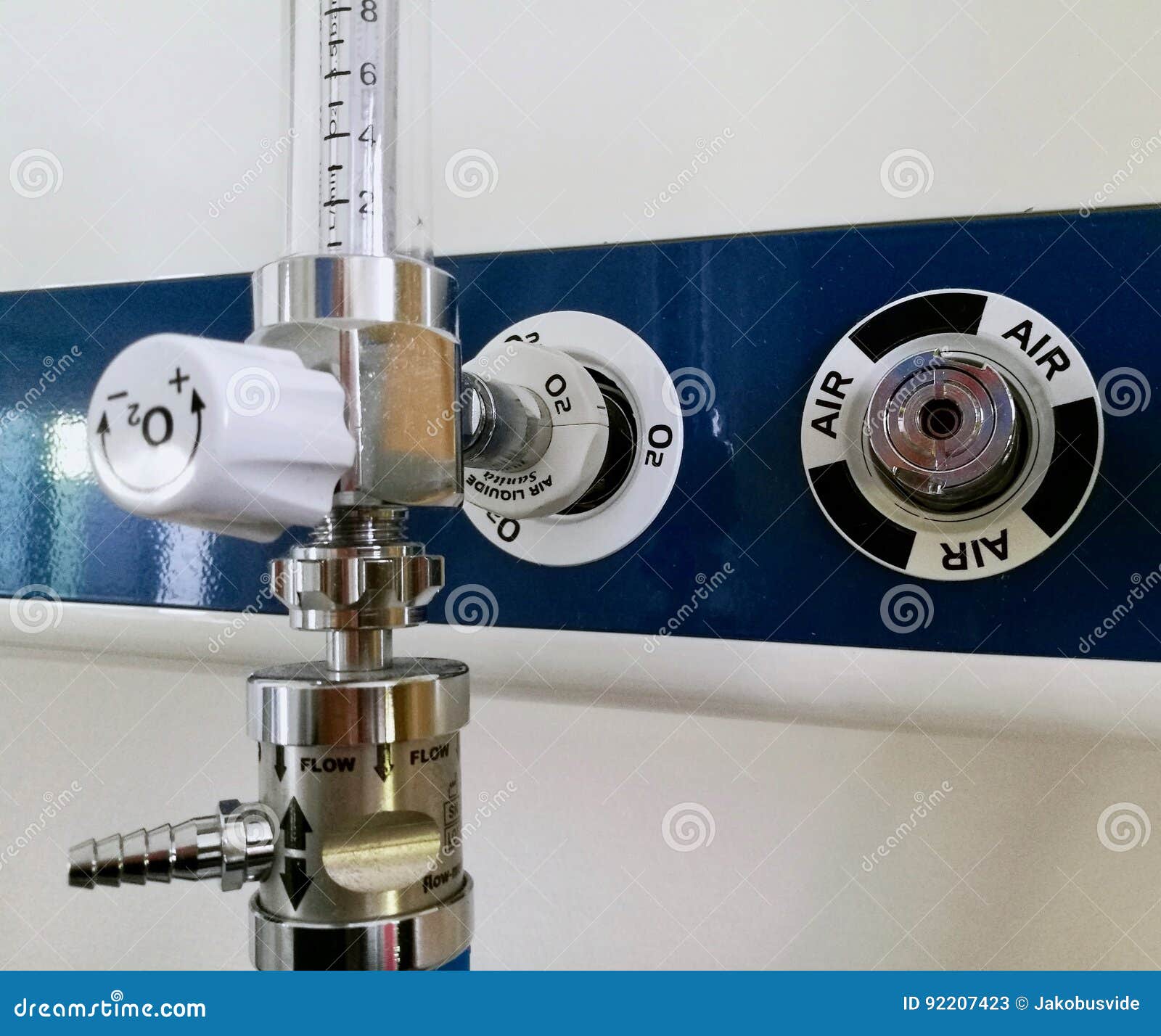 Hospital Oxygen Tank Royalty-Free Stock Image | CartoonDealer.com #4904242