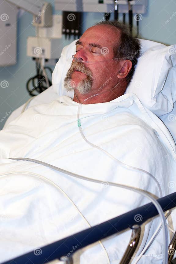 Hospital patient sleeping stock image. Image of male - 10709401
