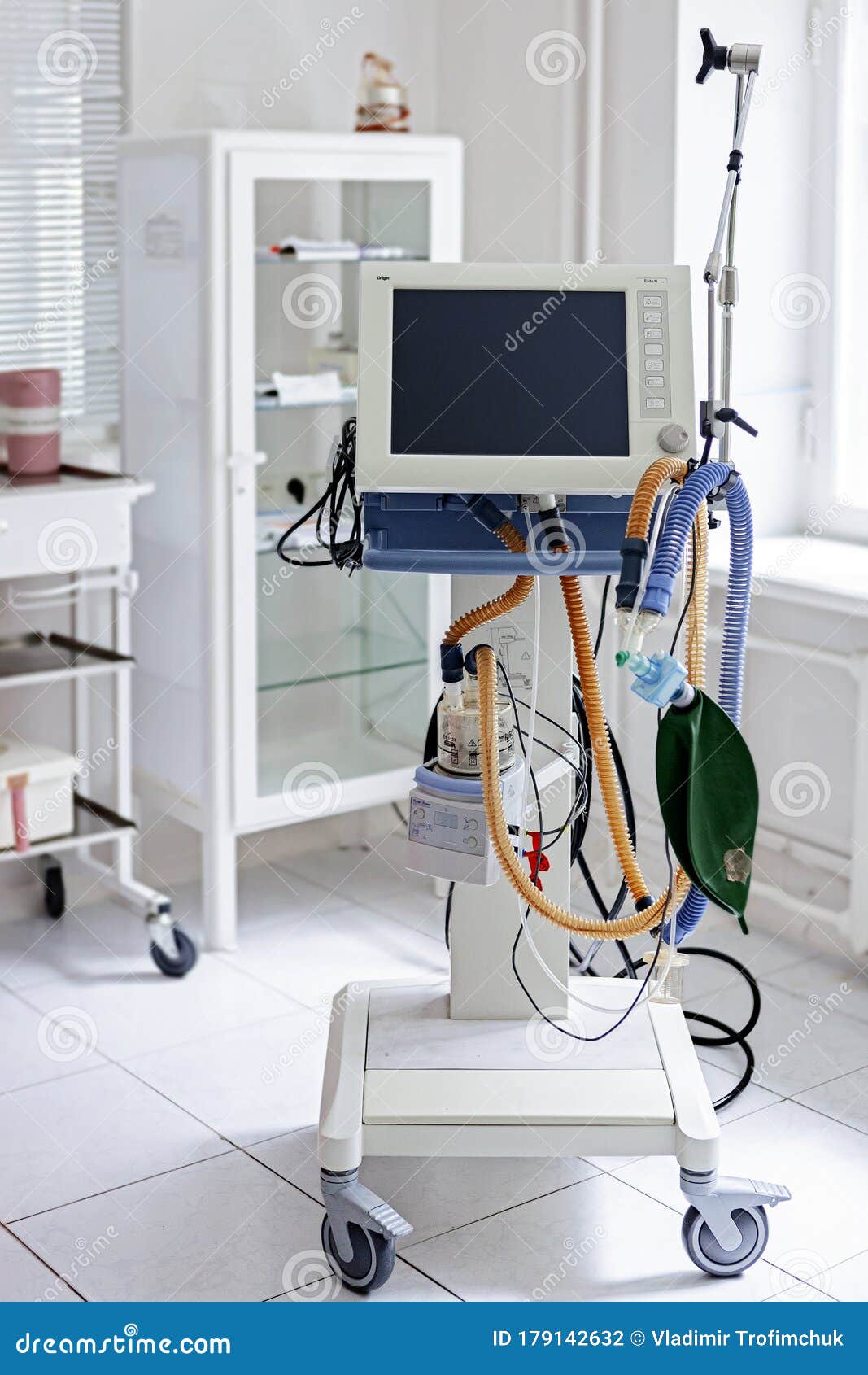 Artificial Lung Ventilation Device Equipment Stock Photo - Image of ...