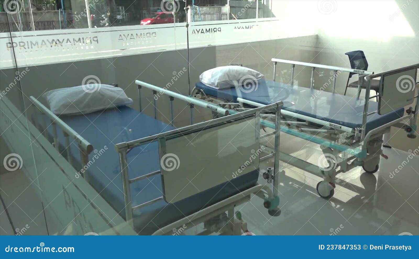 Hospital Room with 2 beds stock video. Video of healthcare - 237847353