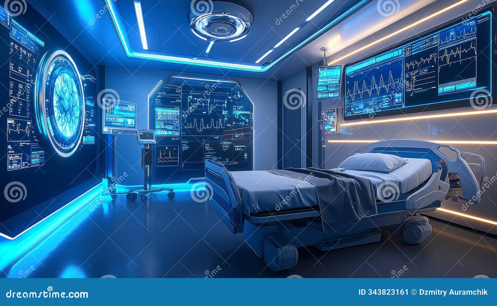 A Hospital S Cyber Security, As Visualized by Secure Data Flows between ...