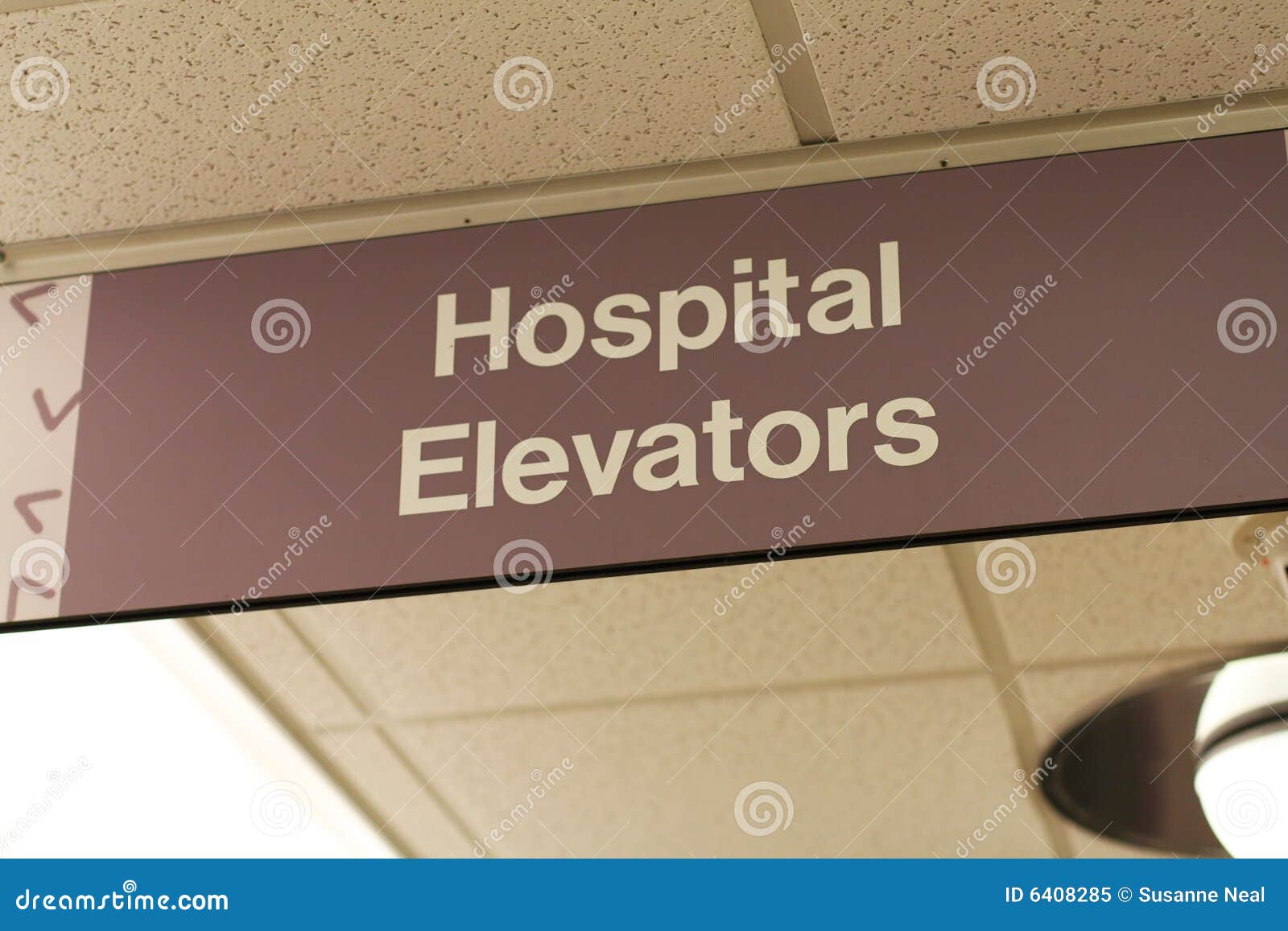 Hospital Sign: Hospital Elevators Stock Image - Image of corridor ...