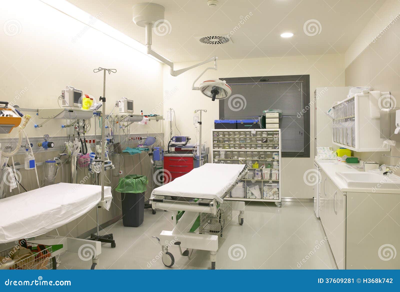 Hospital Surgery Room Medical Control and Exploration Stock Image ...