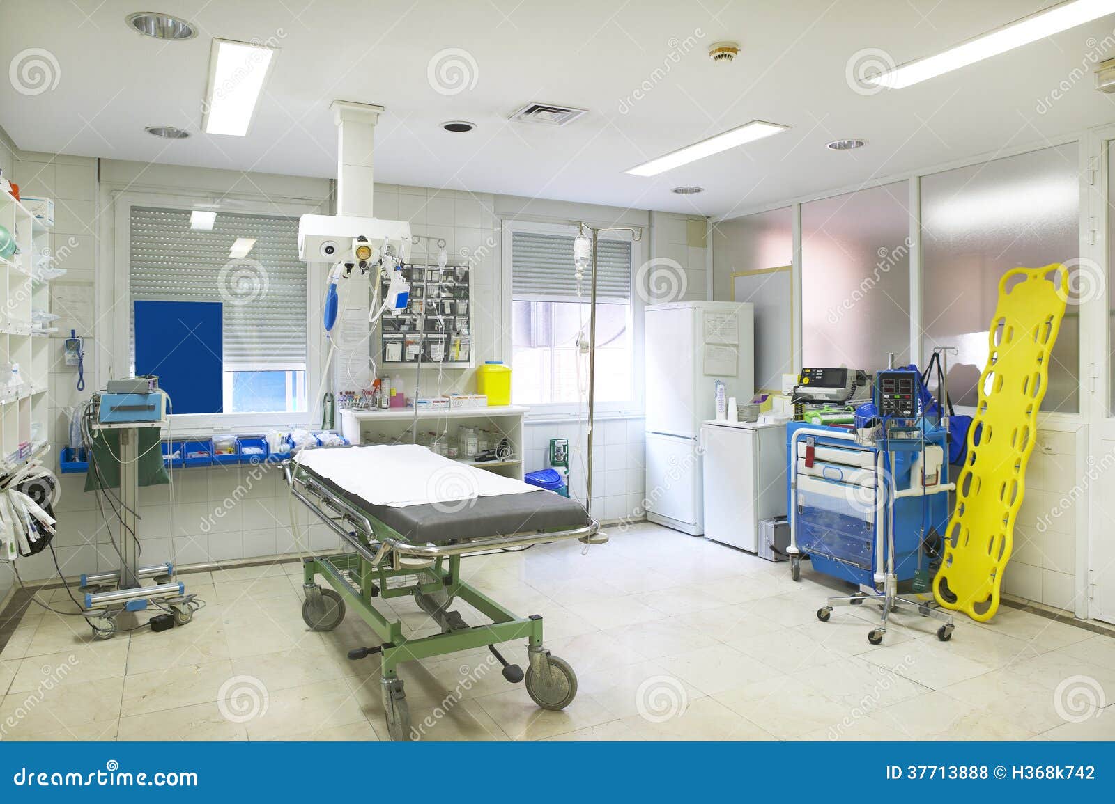 Hospital Surgery Room Medical Control and Exploration Stock Photo ...