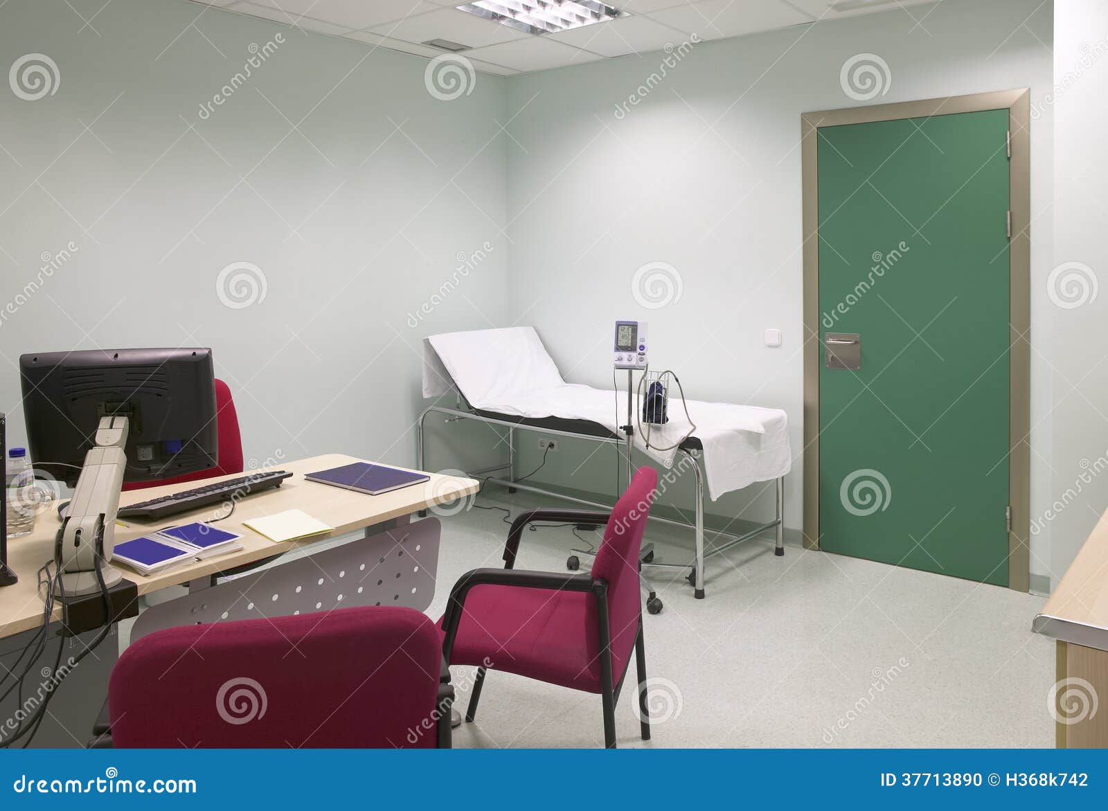 Hospital Surgery Room Medical Control and Exploration Stock Photo ...
