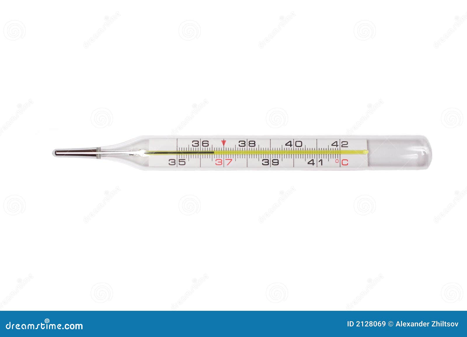 Hospital thermometer stock image. Image of indication - 2128069