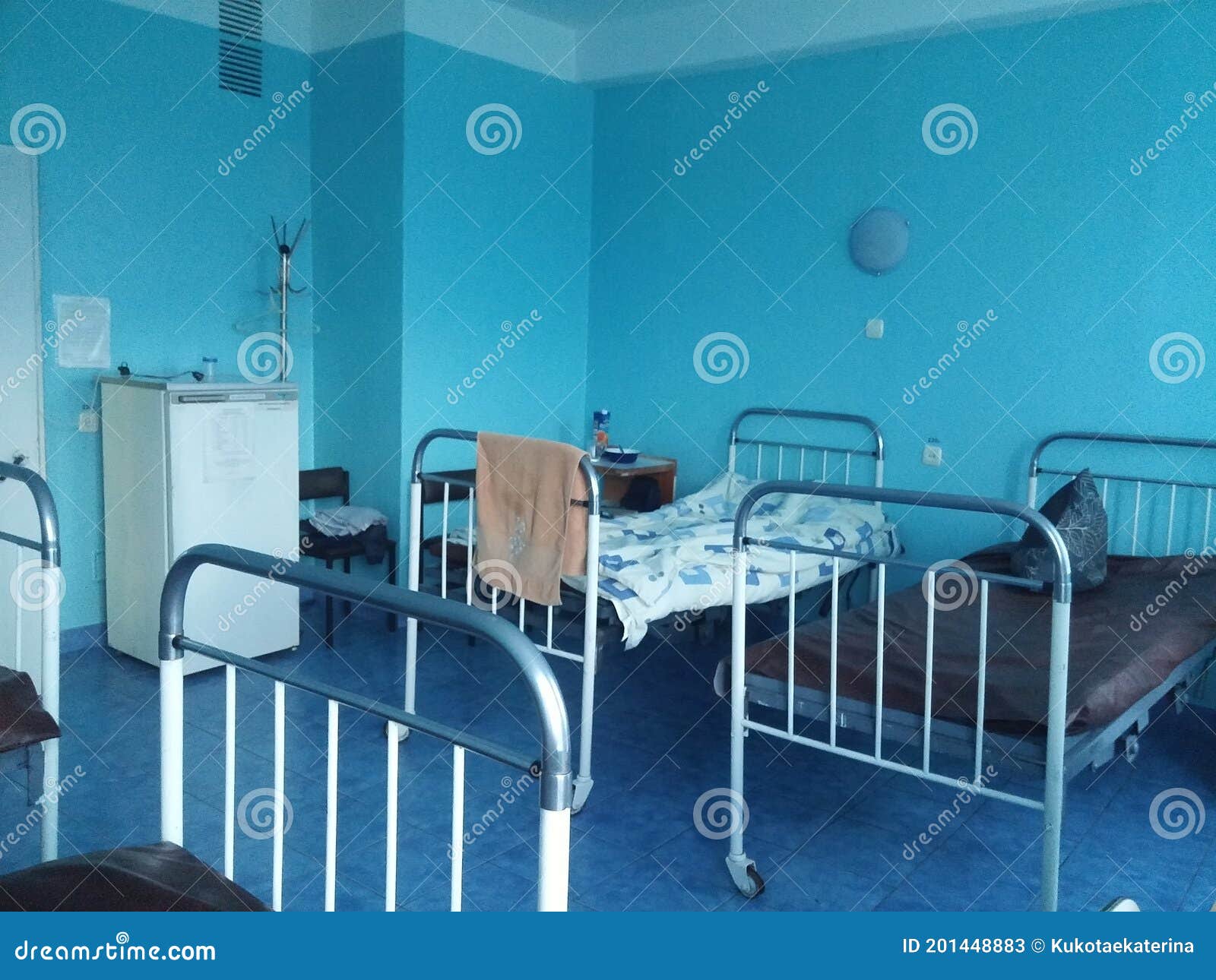 A Hospital Ward in a Poor Country Stock Image - Image of ward, surgery ...