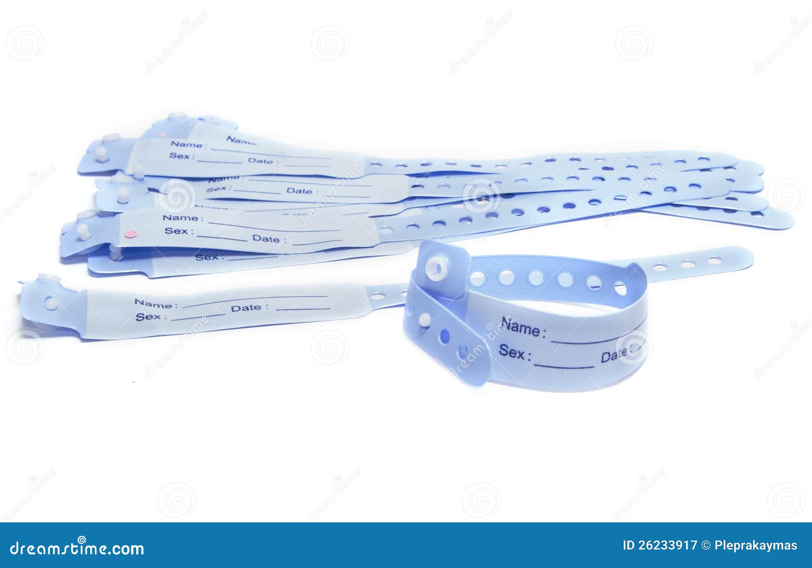 Hospital wrist tag stock image. Image of alert, record - 26233917