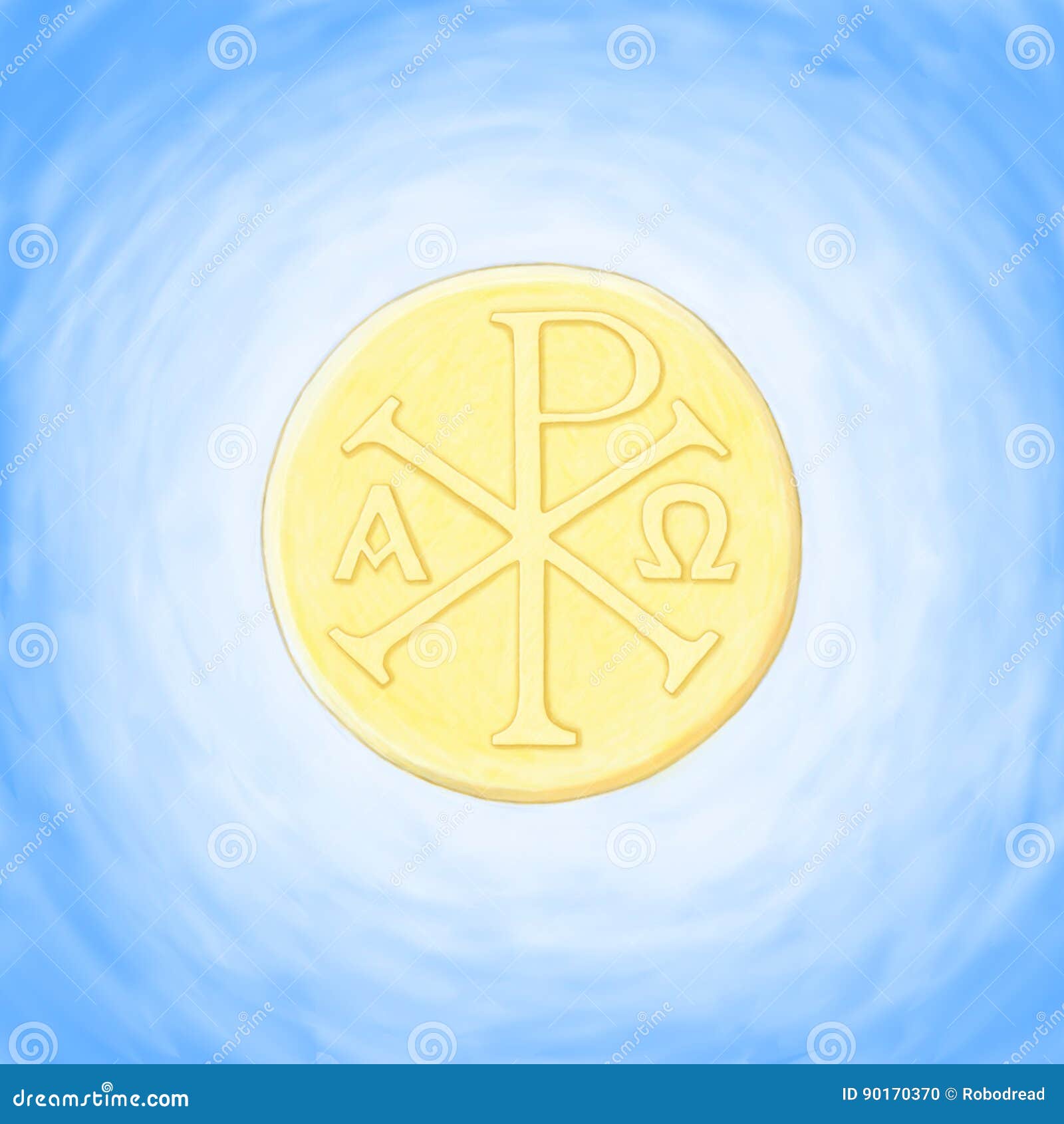 Host eucharist stock illustration. Illustration of host - 90170370