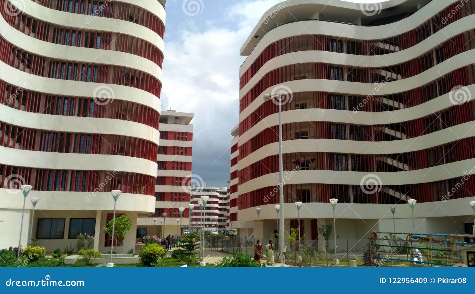 Hostel Building editorial stock image. Image of iith - 122956409