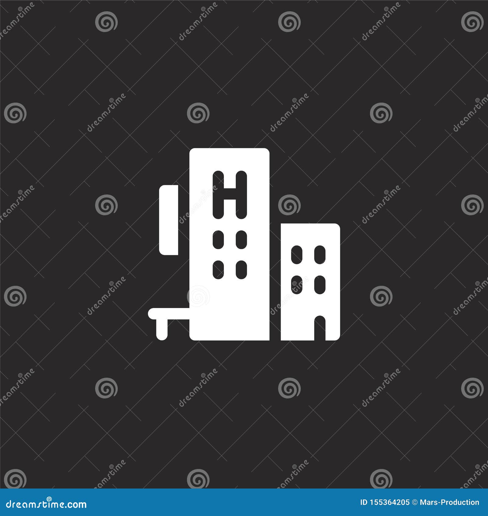 Hostel Icon. Filled Hostel Icon for Website Design and Mobile, App ...
