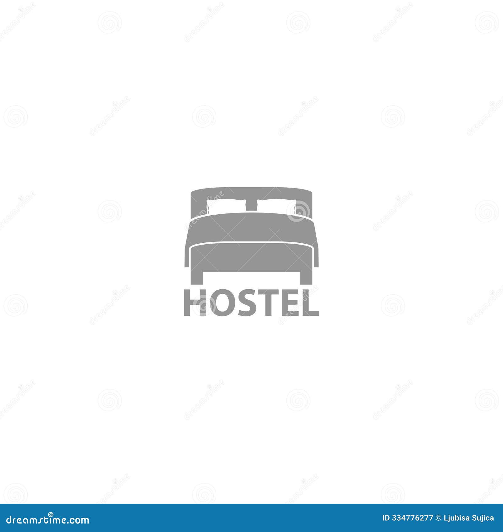 Hostel Icon Vector. Home Illustration Sign. House Symbol Or Logo ...