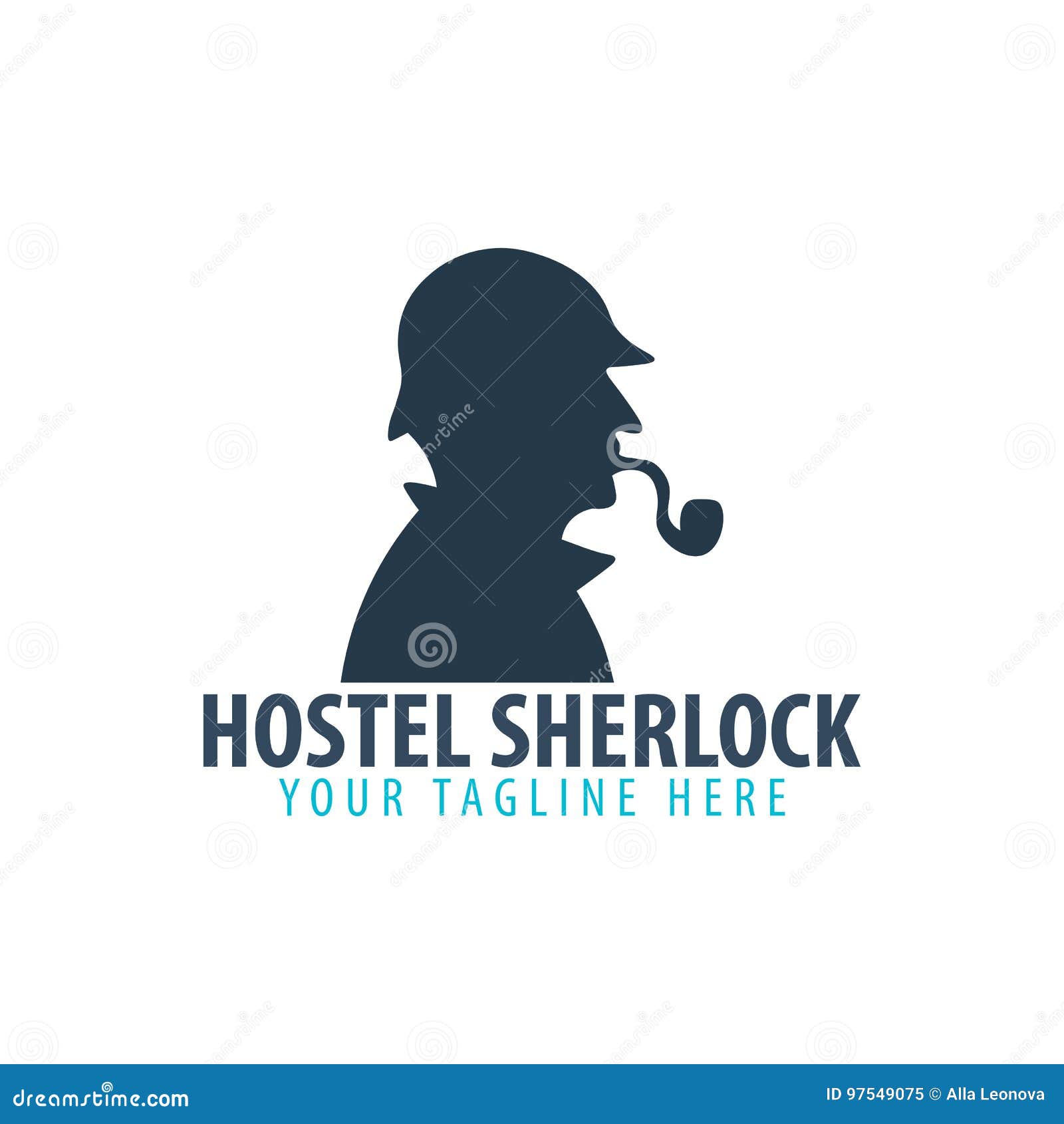 Hostel Logo. Hotel Logo. Travel Rest Place. Vector Illustration. Stock ...