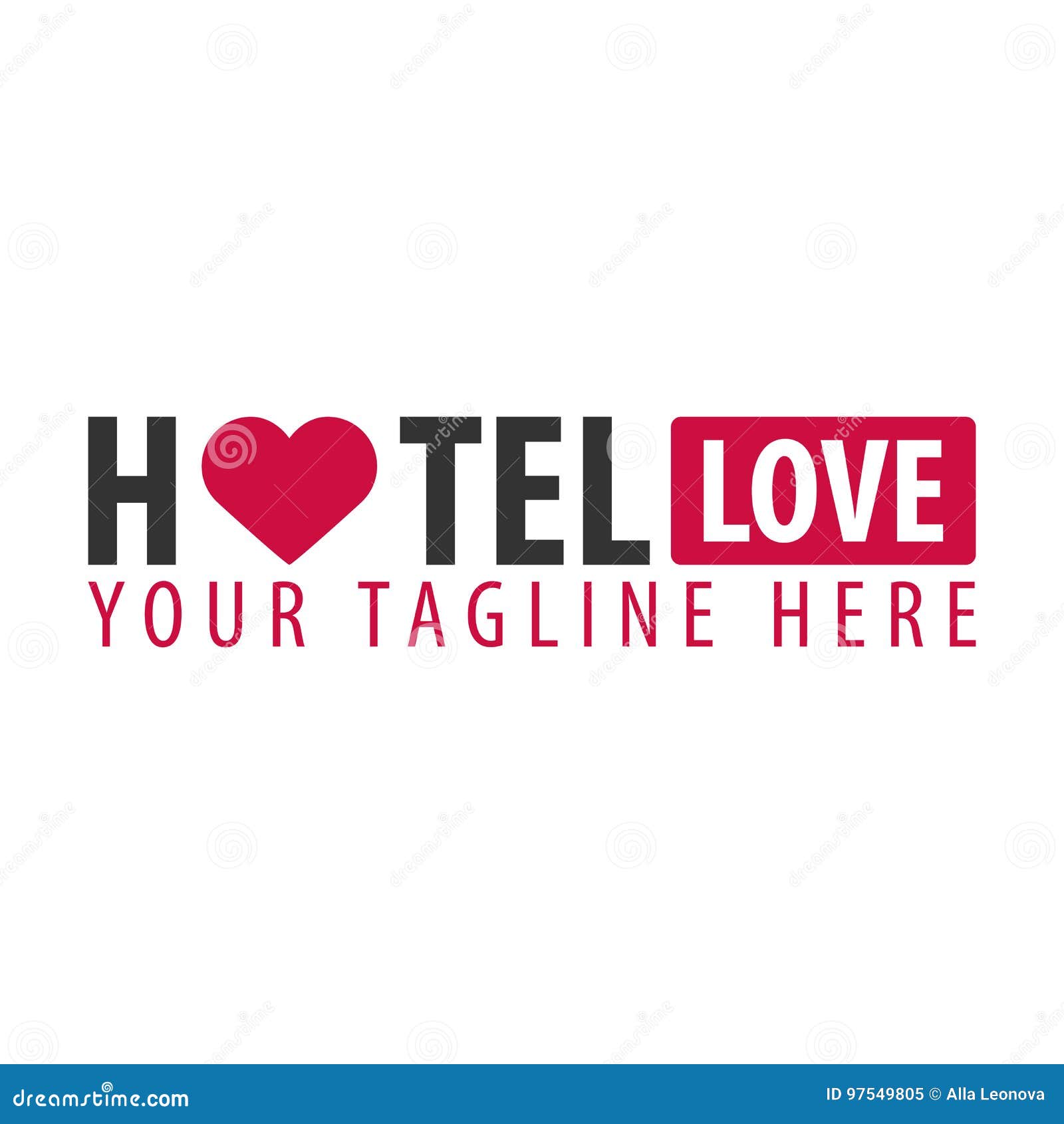 Hostel Logo. Hotel Logo. Travel Rest Place. Vector Illustration. Stock ...